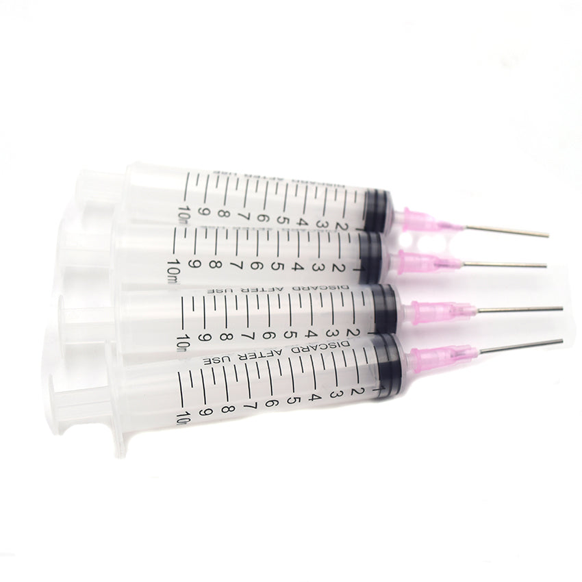Printer Refill Syringe Set of 4 - 10 ml syringe and matching 25mm need ...
